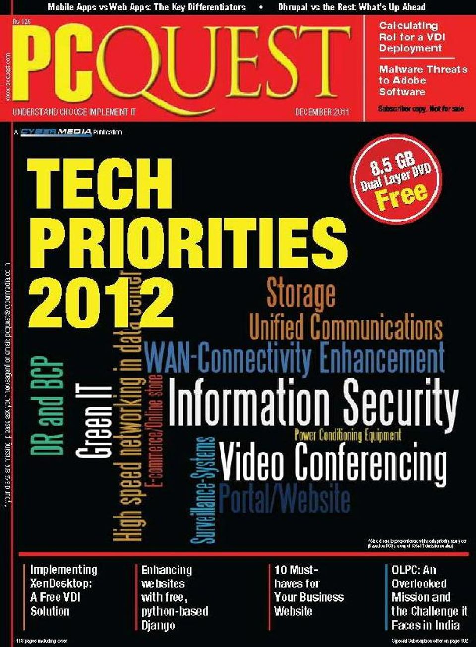 Get digital access to PCQuest - December 2011 issue | Magzter.com