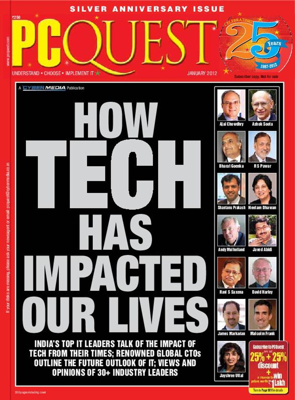 Get digital access to PCQuest - 25th year anniversary special issue ...