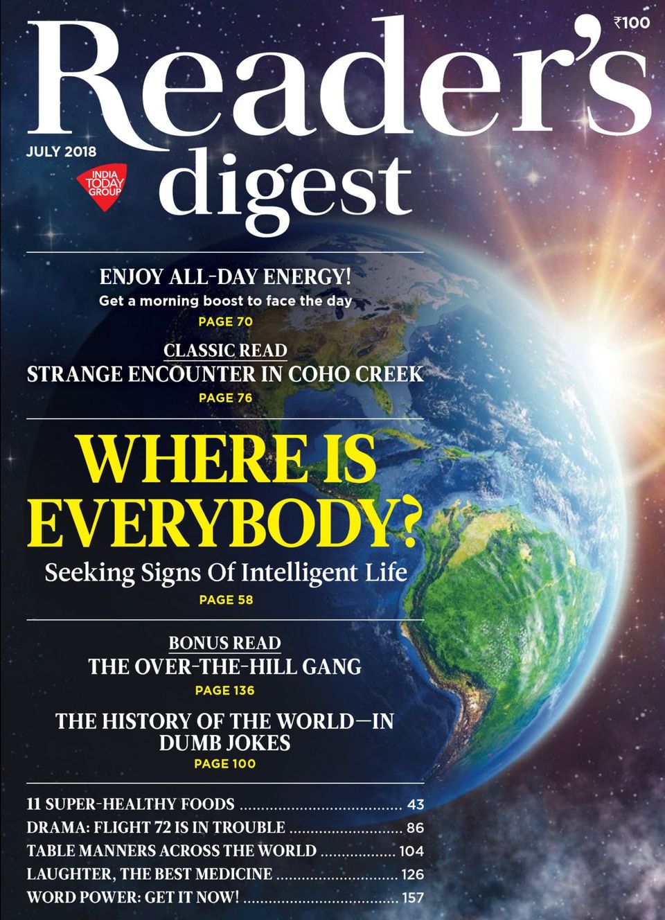 Reader's Digest India-July 2018 Magazine - Get your Digital Subscription