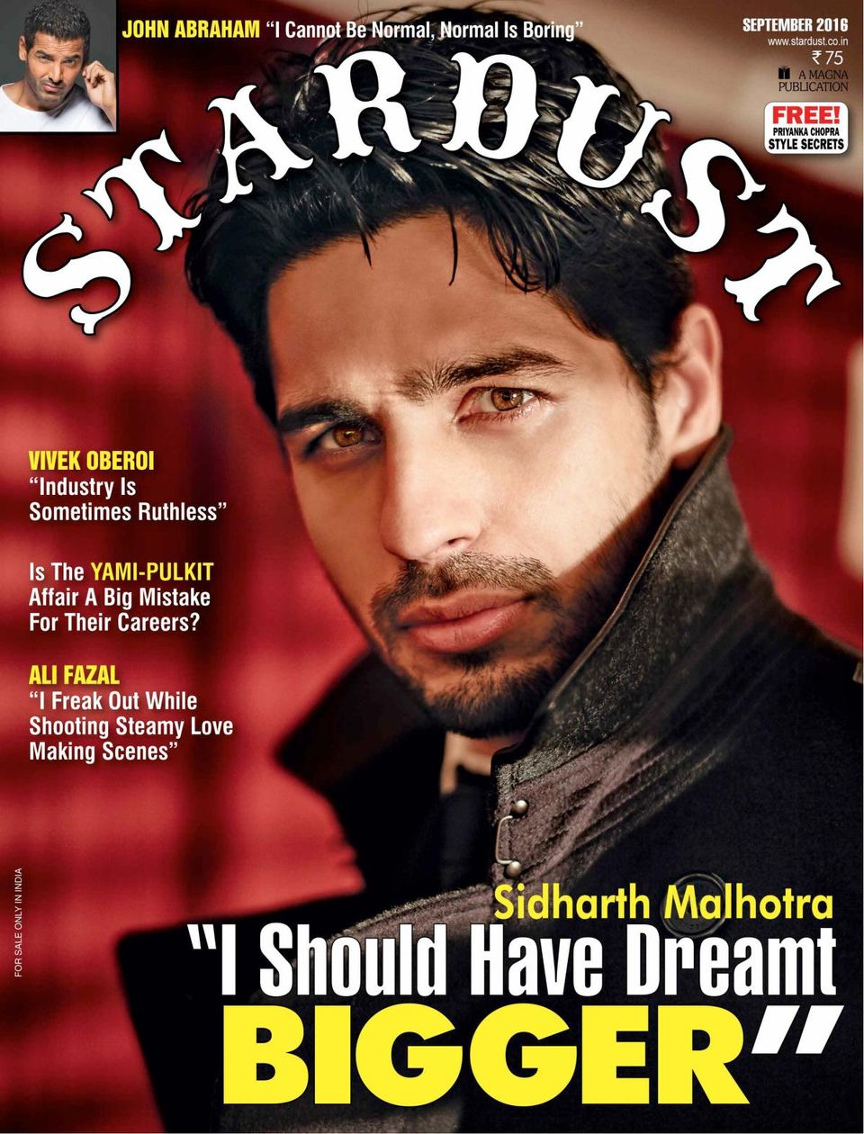 Get digital access to STARDUST INDIA - September 2016 issue | Magzter.com