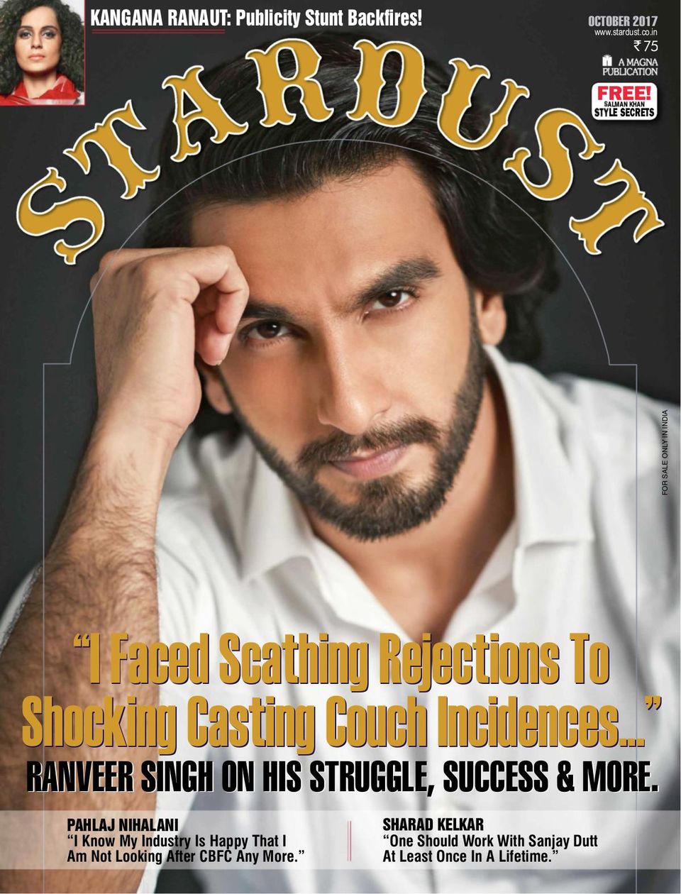 Get digital access to STARDUST INDIA - October 2017 issue | Magzter.com