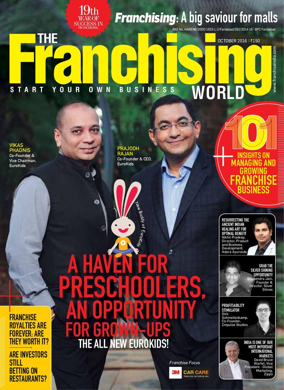 The Franchising World-October 2016 Magazine - Get your Digital Subscription