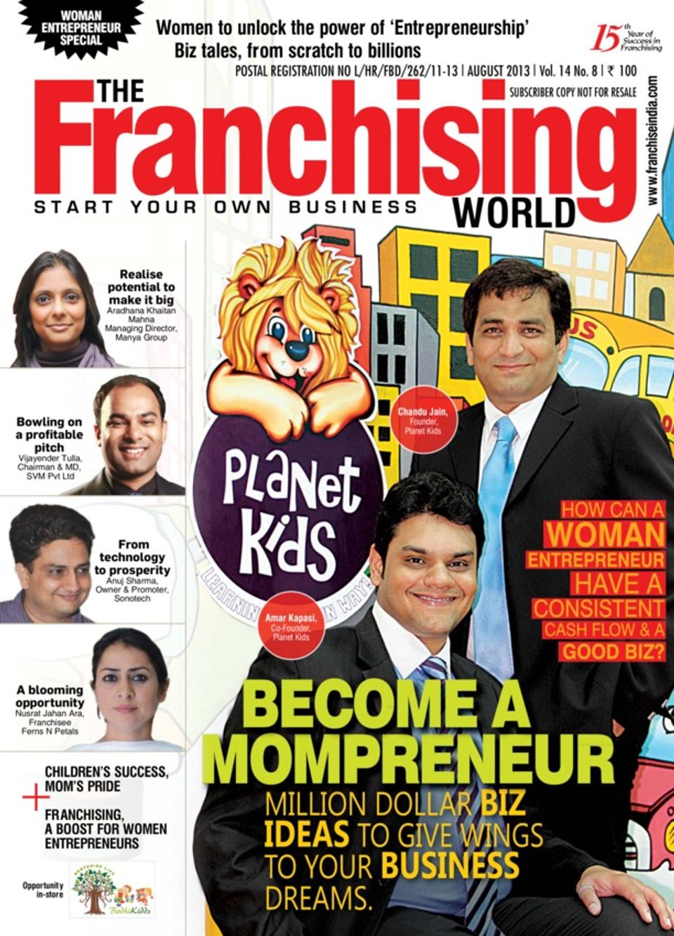 The Franchising World-August 2013 Magazine - Get your Digital Subscription