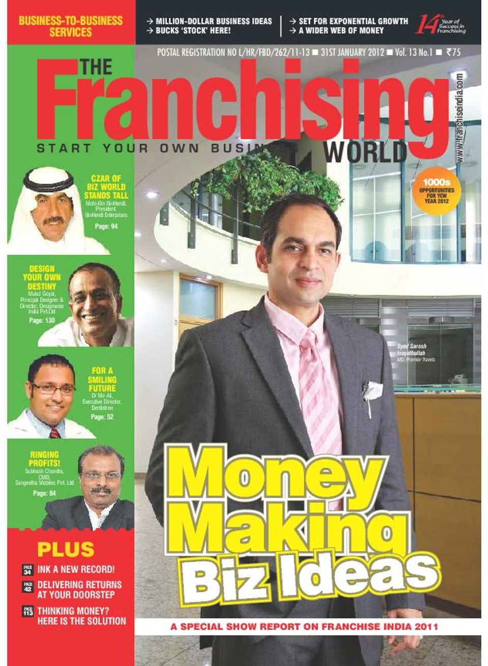 The Franchising World-January 31 2012 Magazine