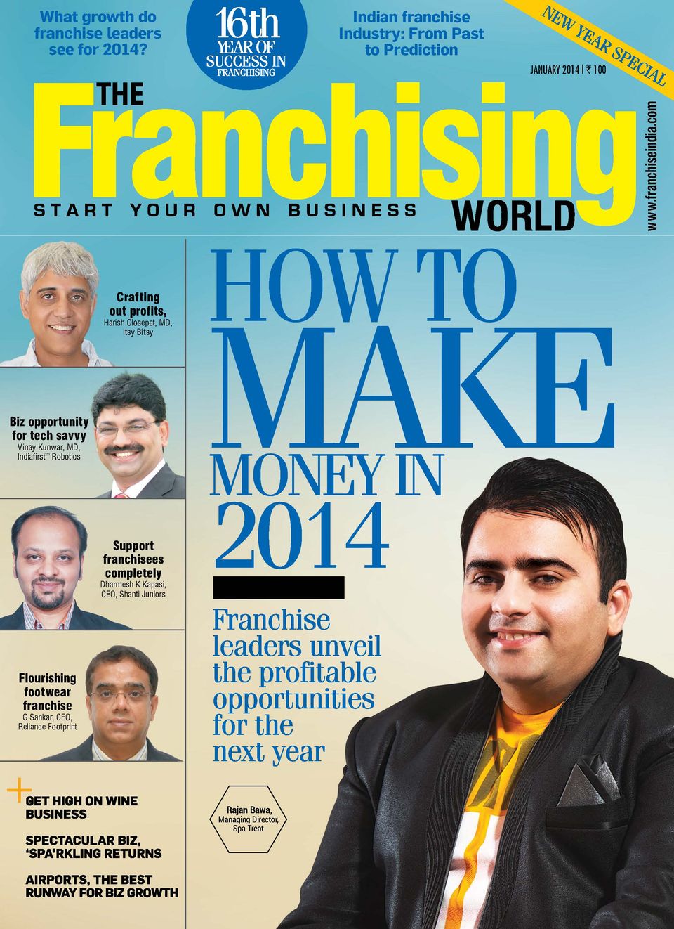 The Franchising World-January 2014 Magazine - Get your Digital Subscription