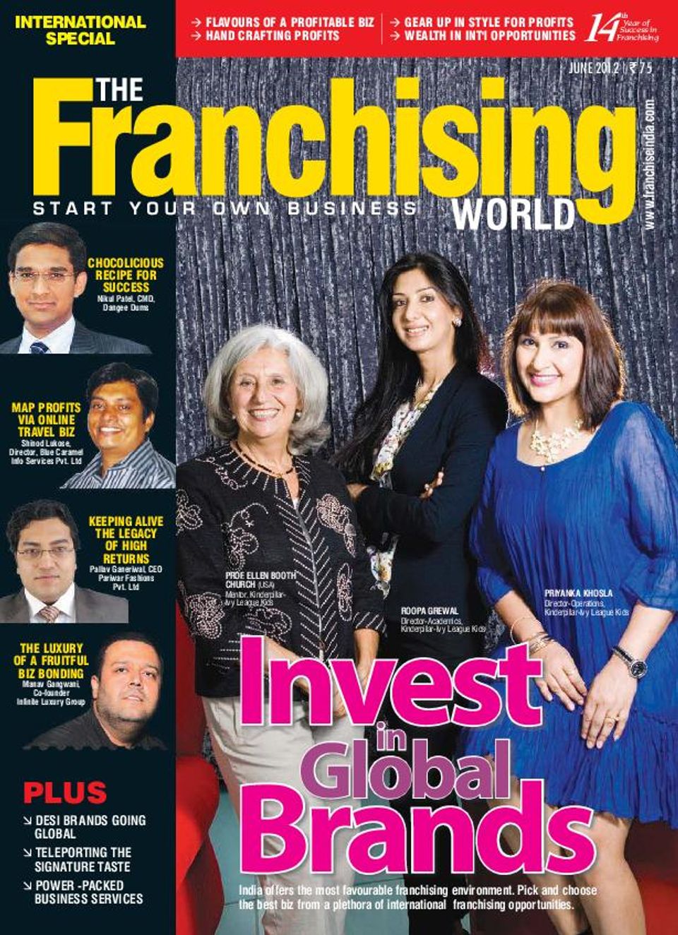 Get digital access to The Franchising World - June 2012 issue | Magzter.com