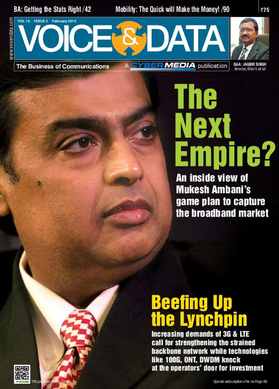 Voice and Data-February 2012 Magazine - Get your Digital Subscription