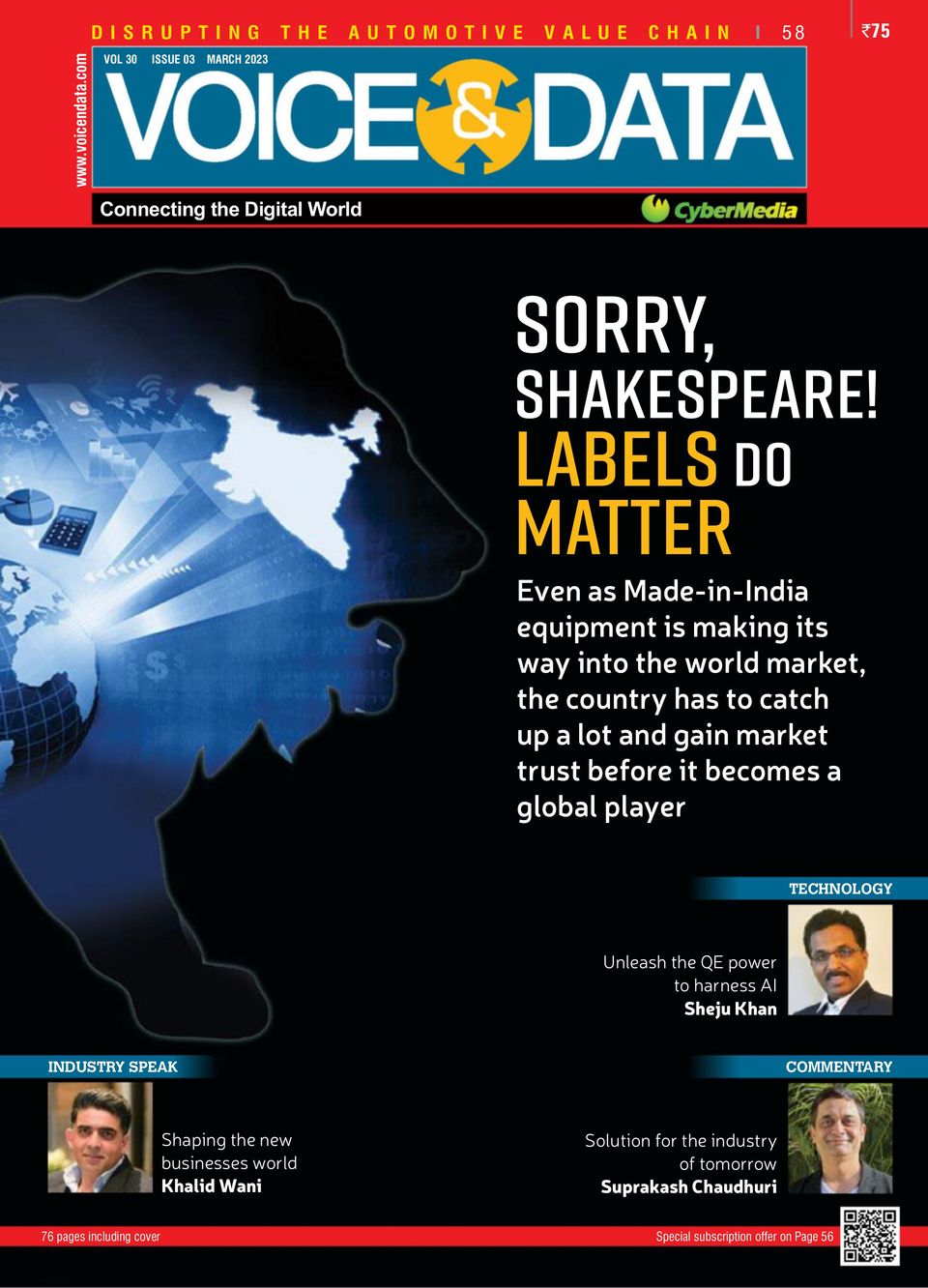 Get digital access to Voice and Data - March 2023 issue | Magzter.com