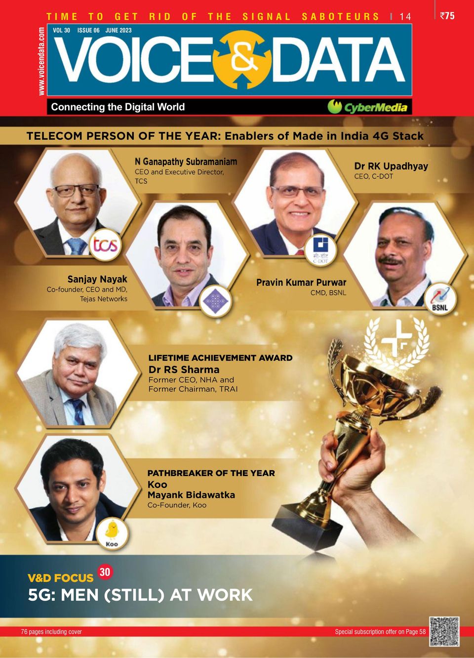 Voice and Data-June 2023 Magazine - Get your Digital Subscription