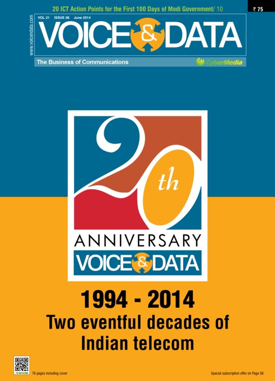 Voice and Data-June 2014 Magazine - Get your Digital Subscription