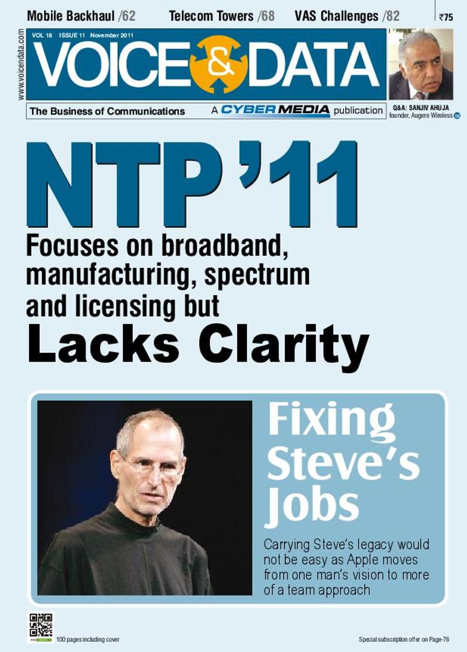 Get digital access to Voice and Data - November 2011 issue | Magzter.com