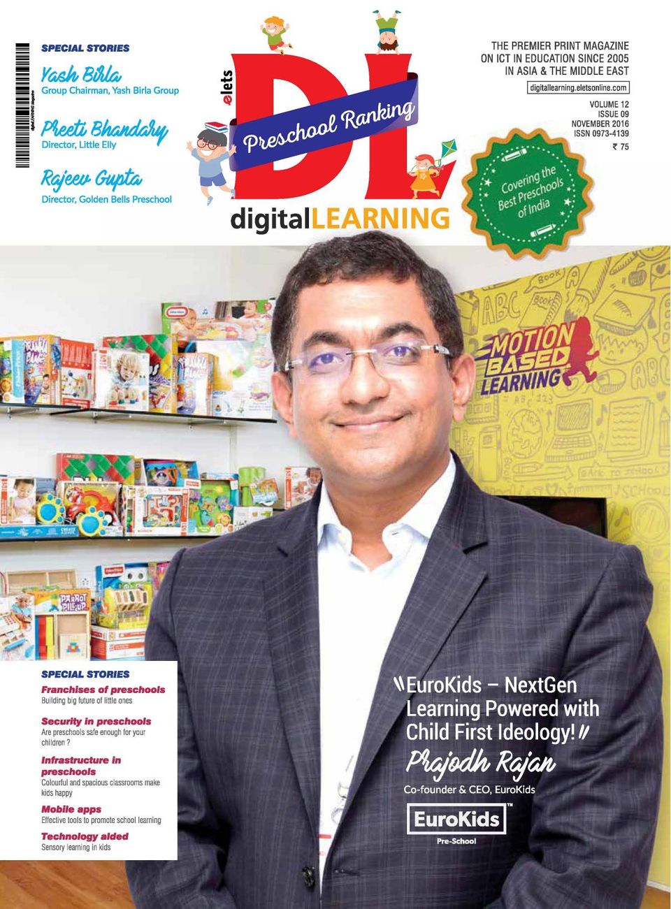 digitalLEARNING-November 2016 Magazine - Get your Digital Subscription