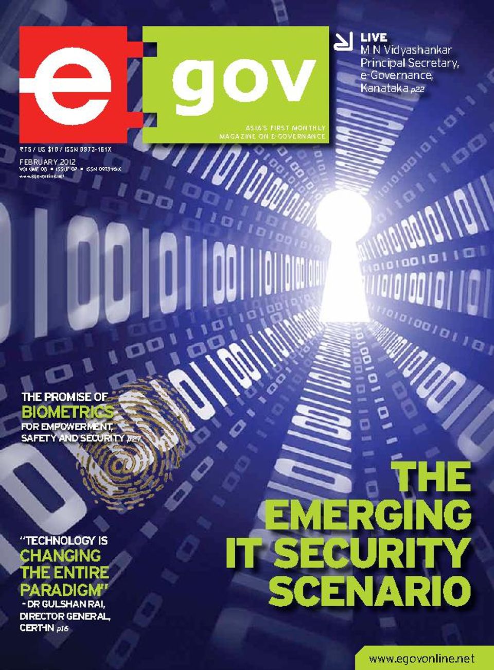 Get digital access to eGov - February 2012 issue | Magzter.com