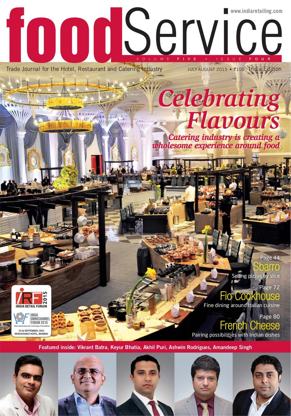 Get digital access to foodService India - July-August 2015 issue ...