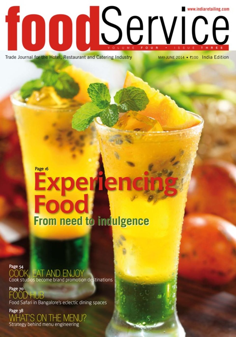 foodService India-May - June 2014 Magazine - Get your Digital Subscription